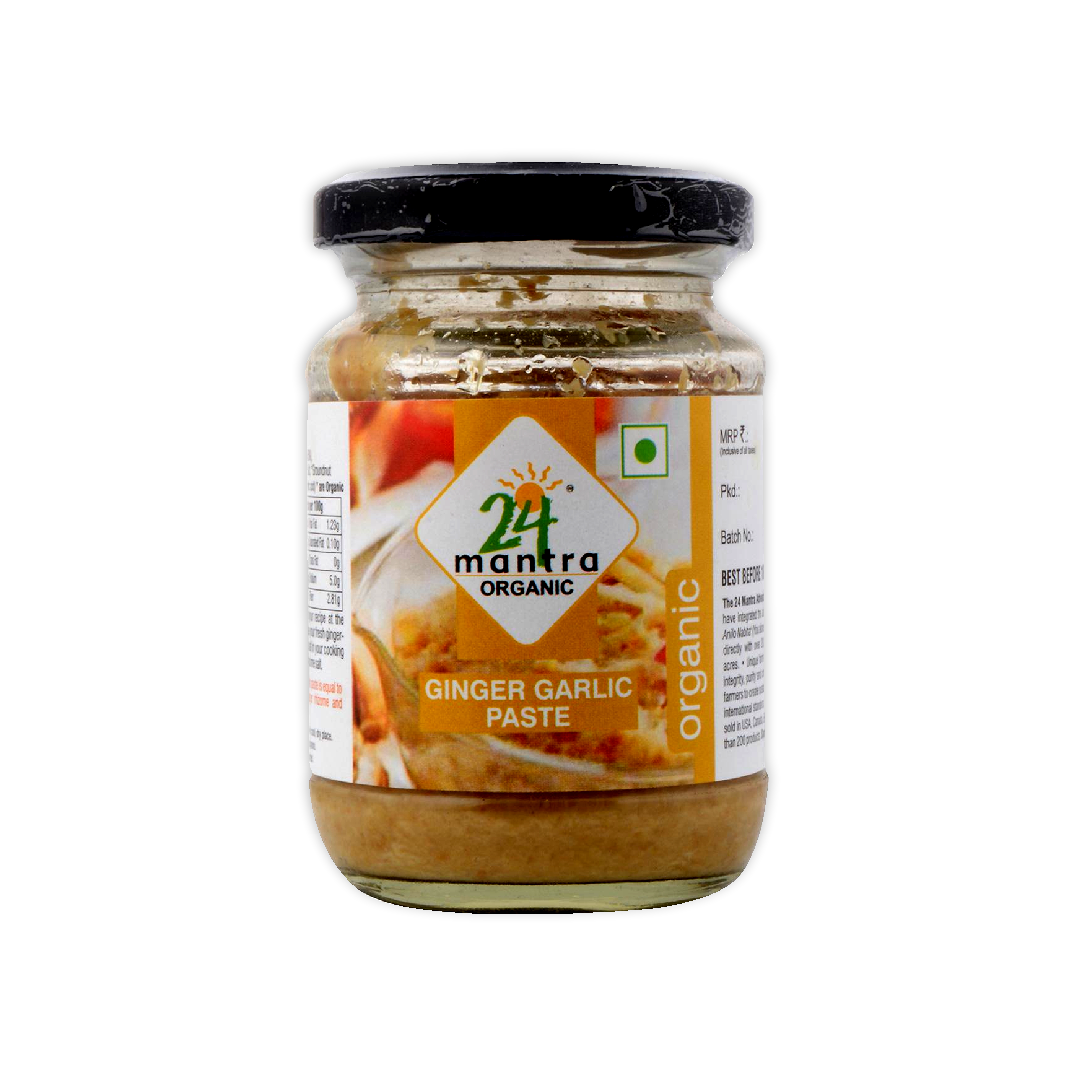 24 MANTRA ORGANIC GINGER GARLIC PASTE – New Indian Supermarket, Tracy