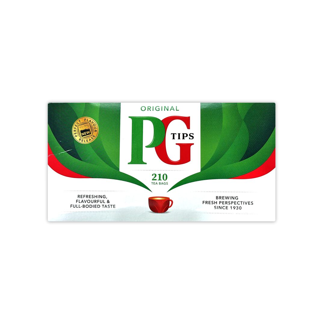 PG TIPS ORIGINAL 210 TEA BAGS – New Indian Supermarket, Tracy