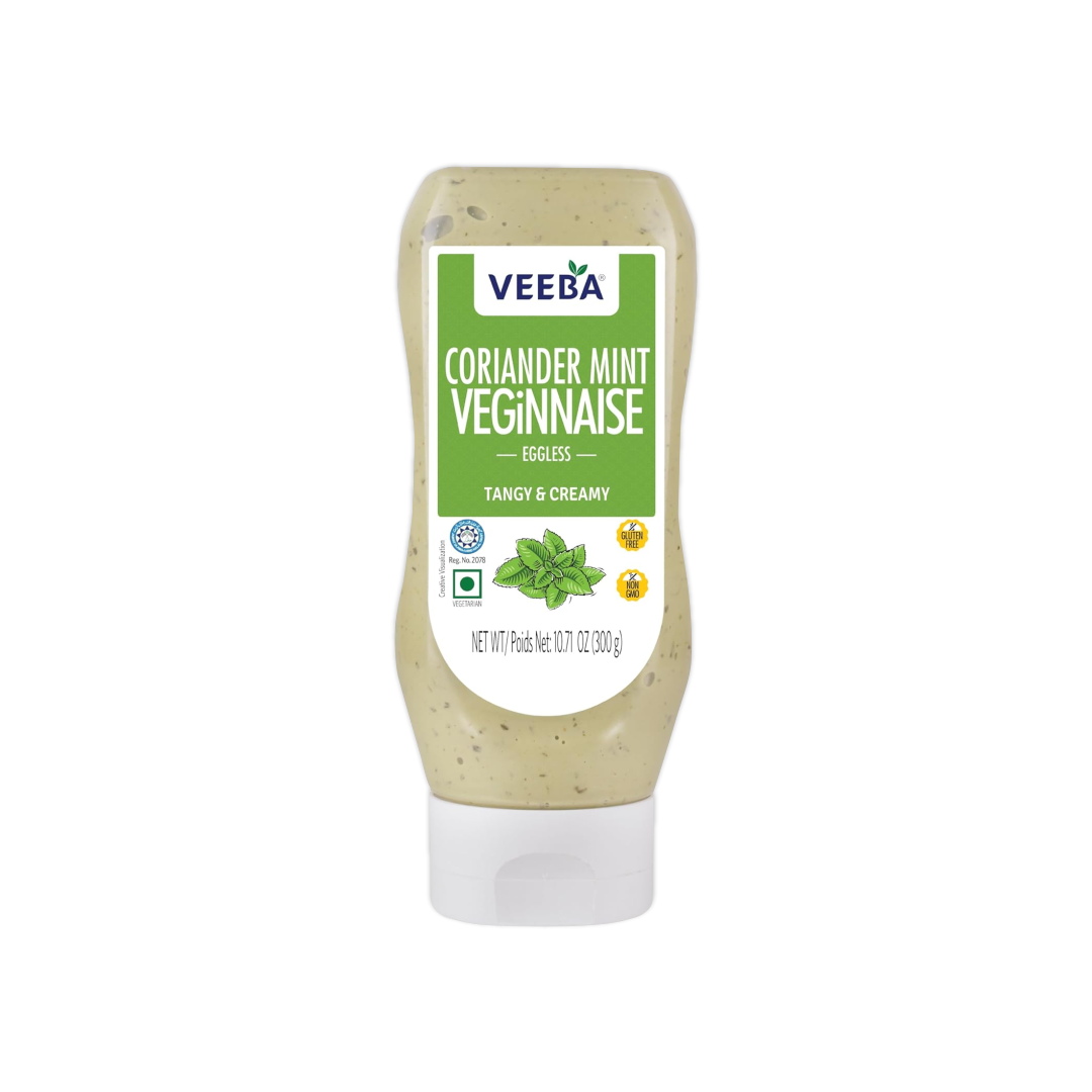 VEEBA CORIANDER MINT VEGINNAISE EGGLESS – New Indian Supermarket, Tracy