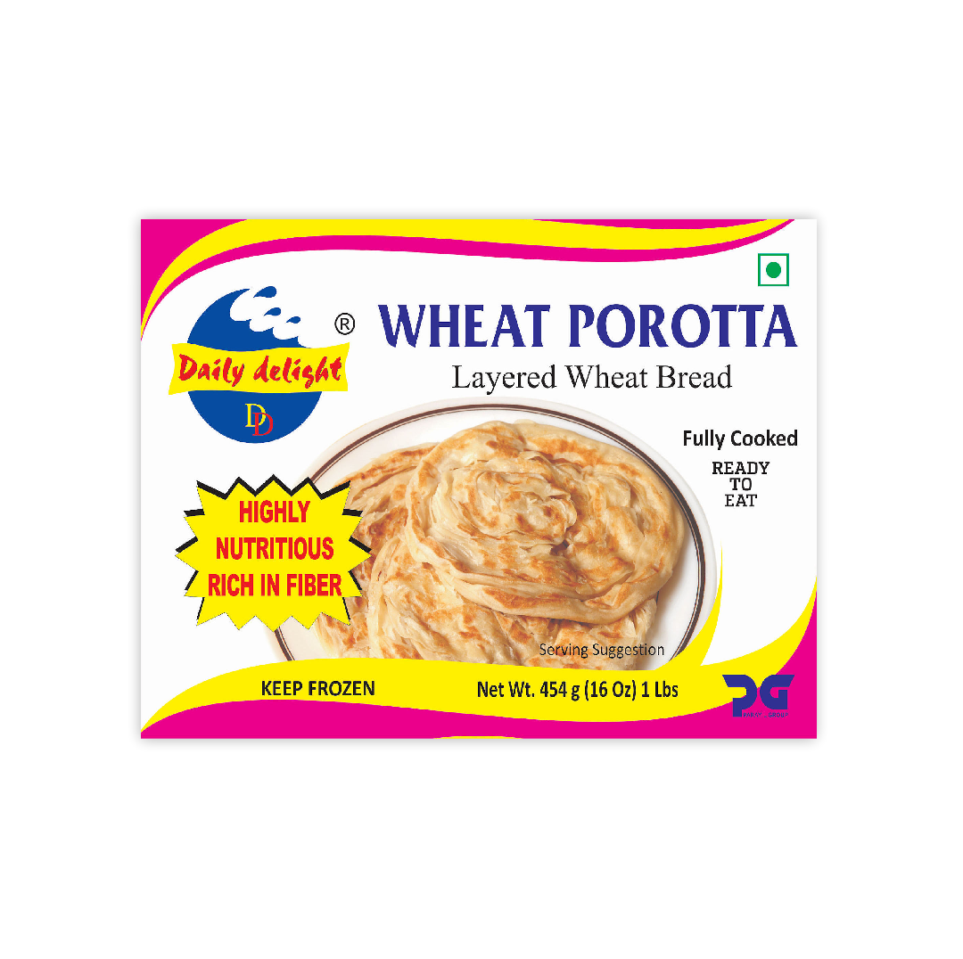 DAILY DELIGHT WHEAT POROTTA – New Indian Supermarket, Tracy