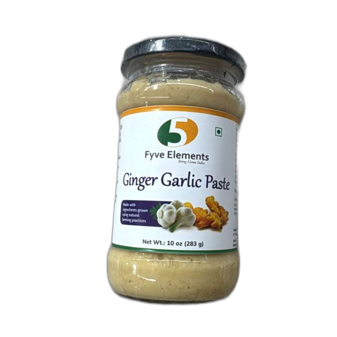 FYVE ELEMENTS GINGER GARLIC PASTE – New Indian Supermarket, Tracy
