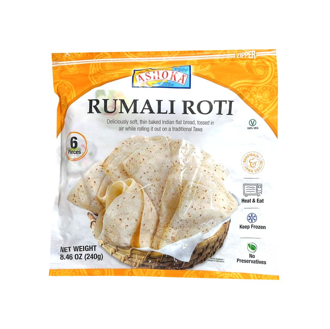 ASHOKA RUMALI ROTI 6 PCS – New Indian Supermarket, Tracy