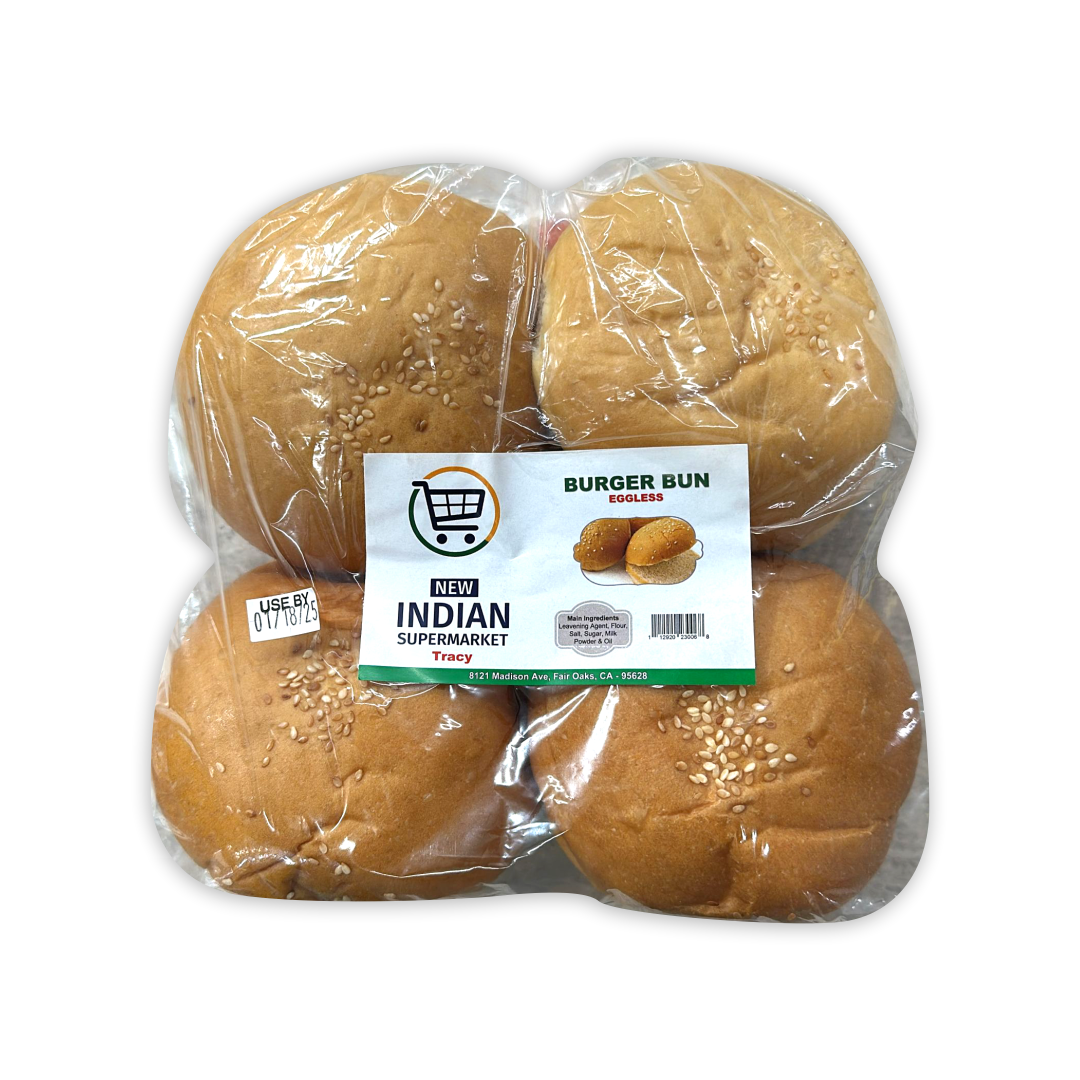 BURGER BUN ( EGG LESS ) BY NEW INDIAN SUPERMARKET – New Indian ...