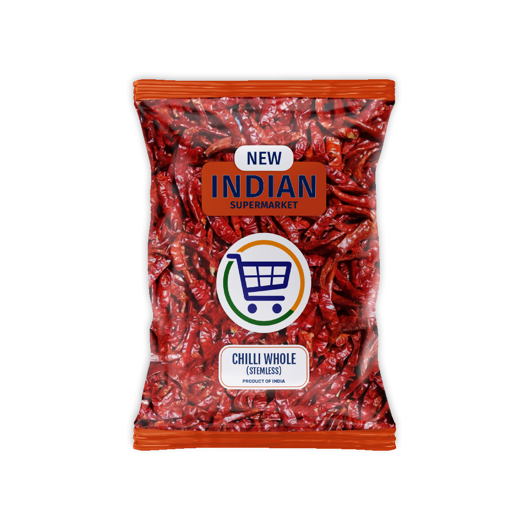 CHILLI WHOLE (STEMLESS) BY NEW INDIAN SUPERMARKET – New Indian ...