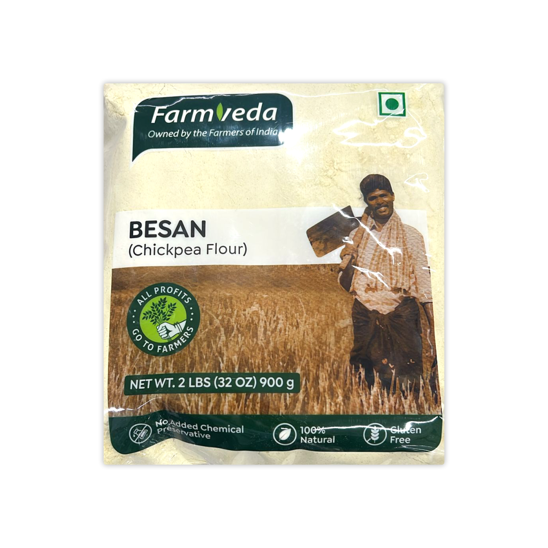 FARMVEDA BESAN (CHICKPEA FLOUR) – New Indian Supermarket, Tracy