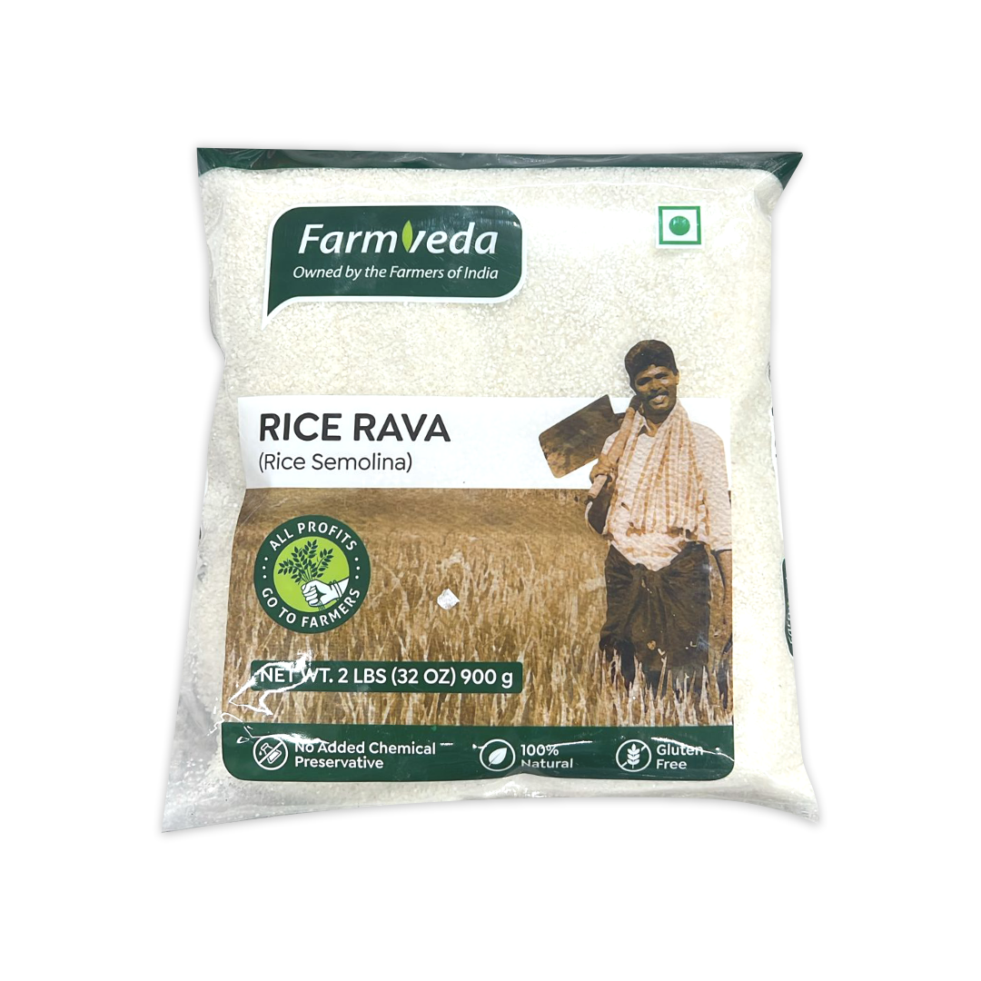 FARMVEDA RICE RAVA (RICE SEMOLINA) – New Indian Supermarket, Tracy