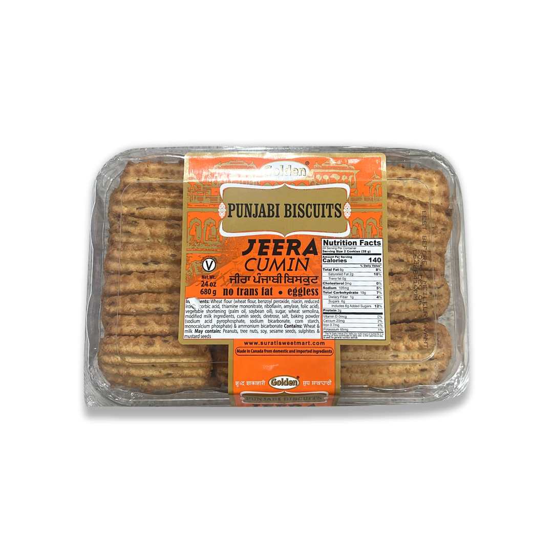 GOLDEN PUNJABI BISCUITS JEERA CUMIN – New Indian Supermarket, Tracy
