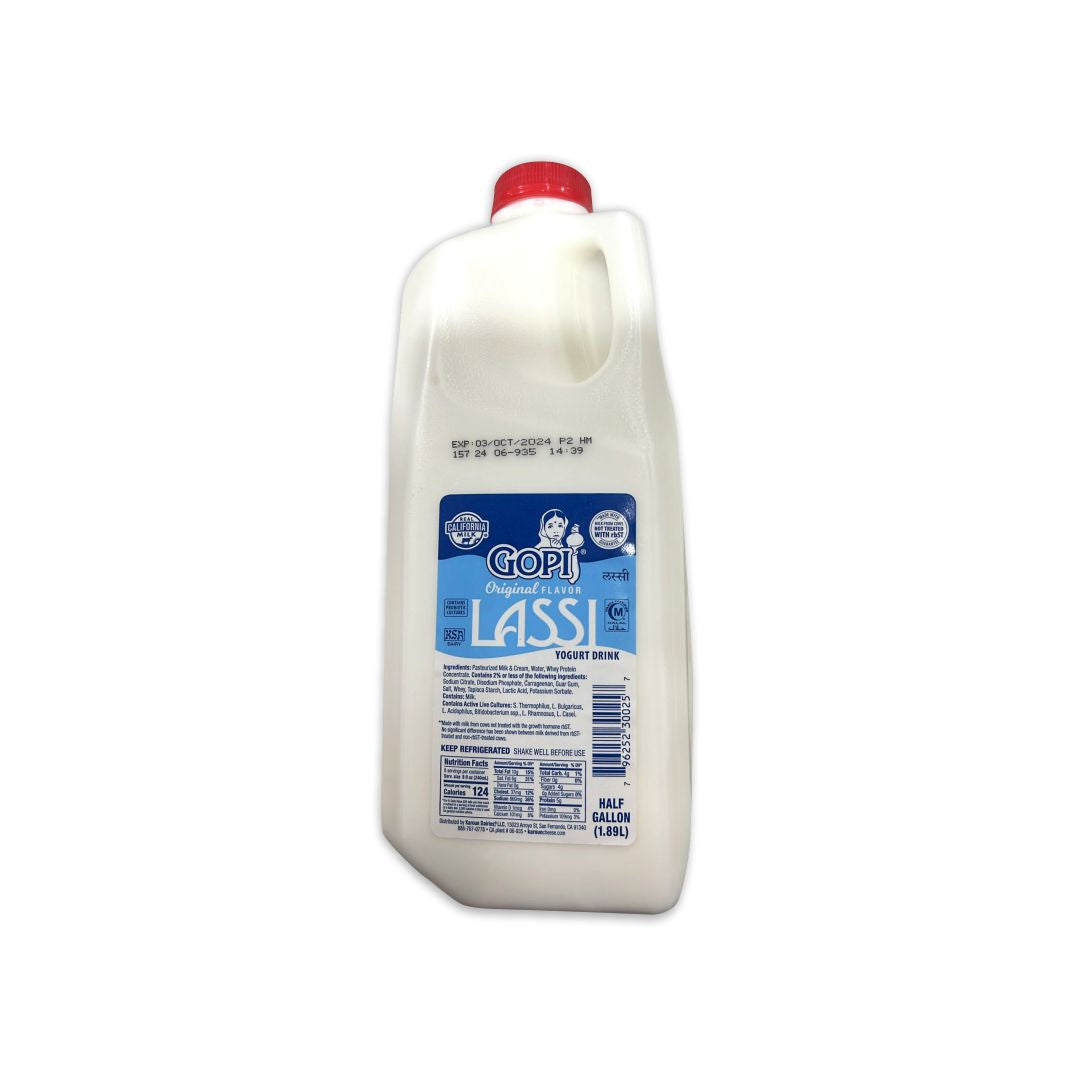 GOPI LASSI YOGURT DRINK ( HALG GALLON ) 1.89 L – New Indian Supermarket ...