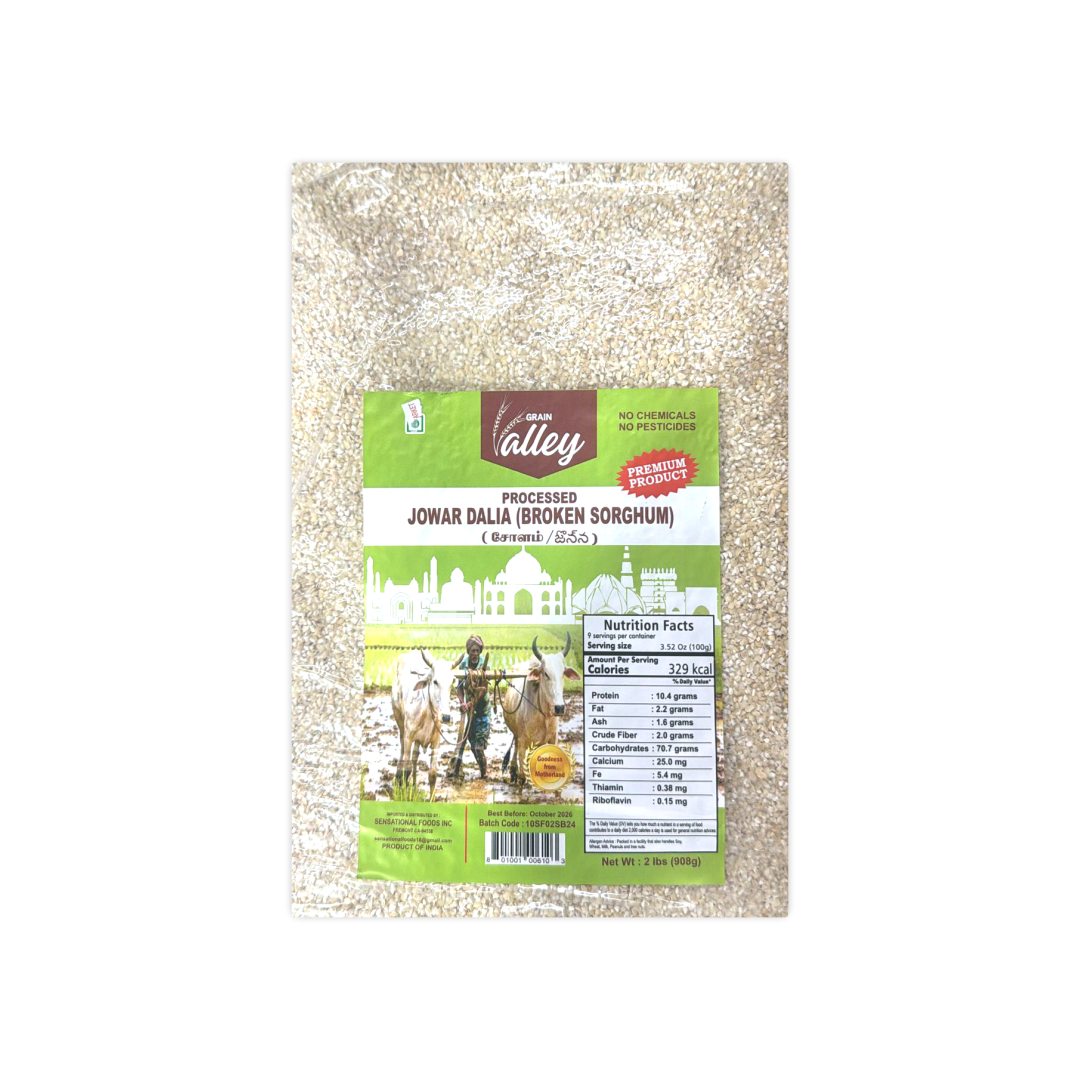 GRAIN VALLEY JOWAR DALIA (BROKEN SORHUM) – New Indian Supermarket, Tracy