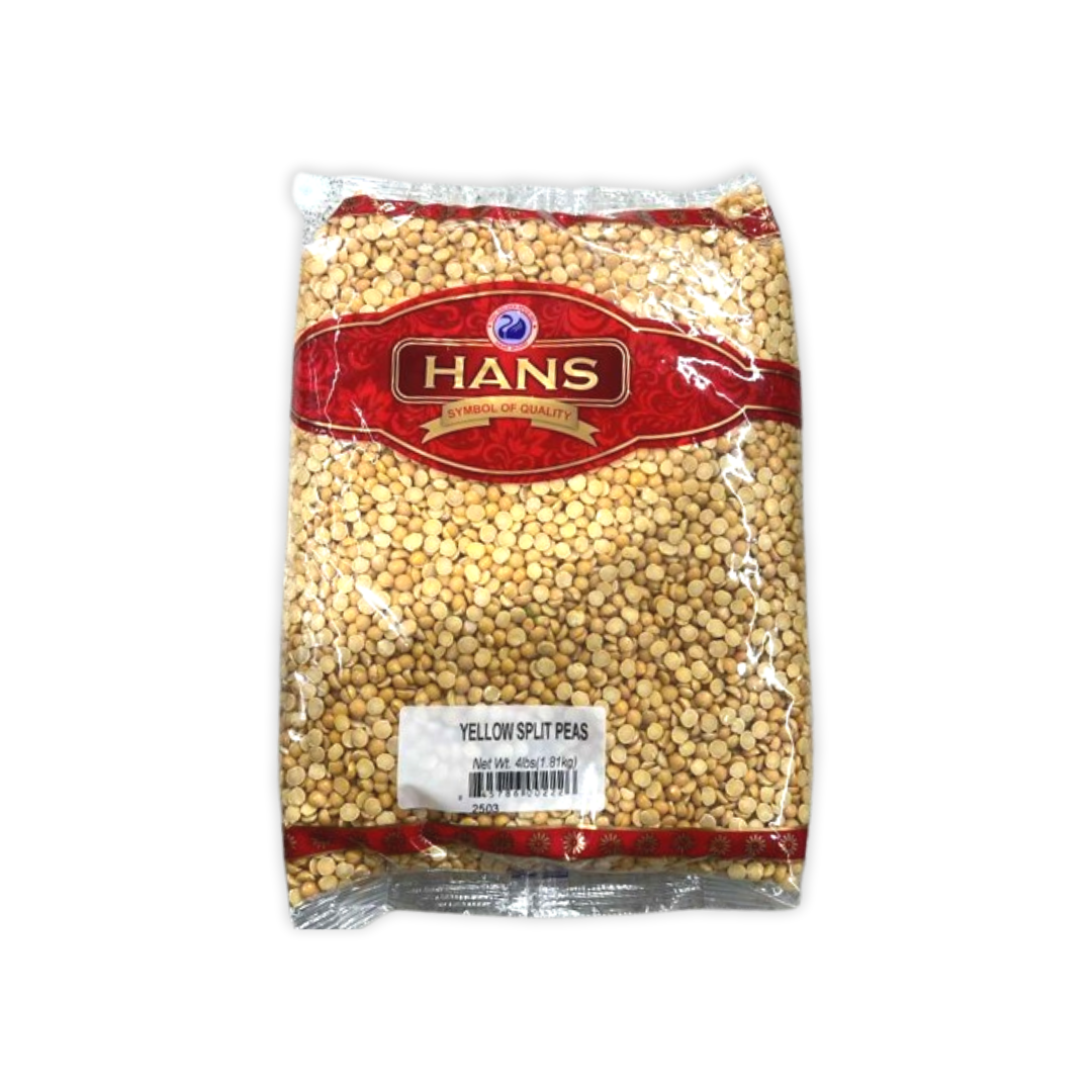 HANS SYMBOL OF QUALITY YELLOW SPLIT PEAS – New Indian Supermarket, Tracy