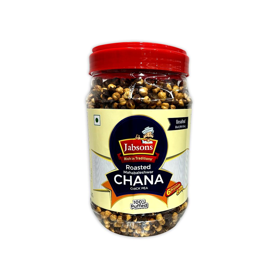 JABSONS ROASTED CHANA UNSALTED BLACK ( WITH SKIN ) – New Indian ...