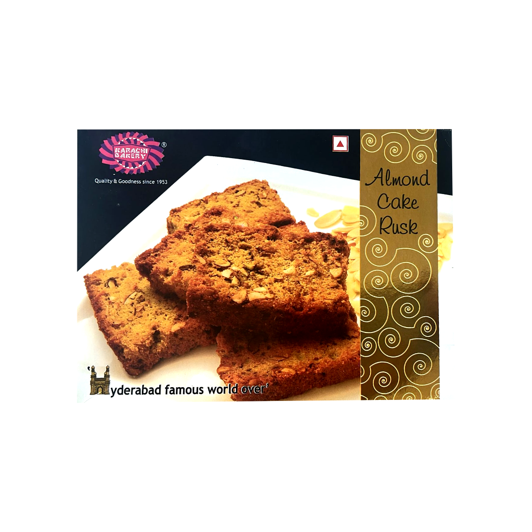 KARACHI BAKERY ALMOND CAKE RUSK – New Indian Supermarket, Tracy