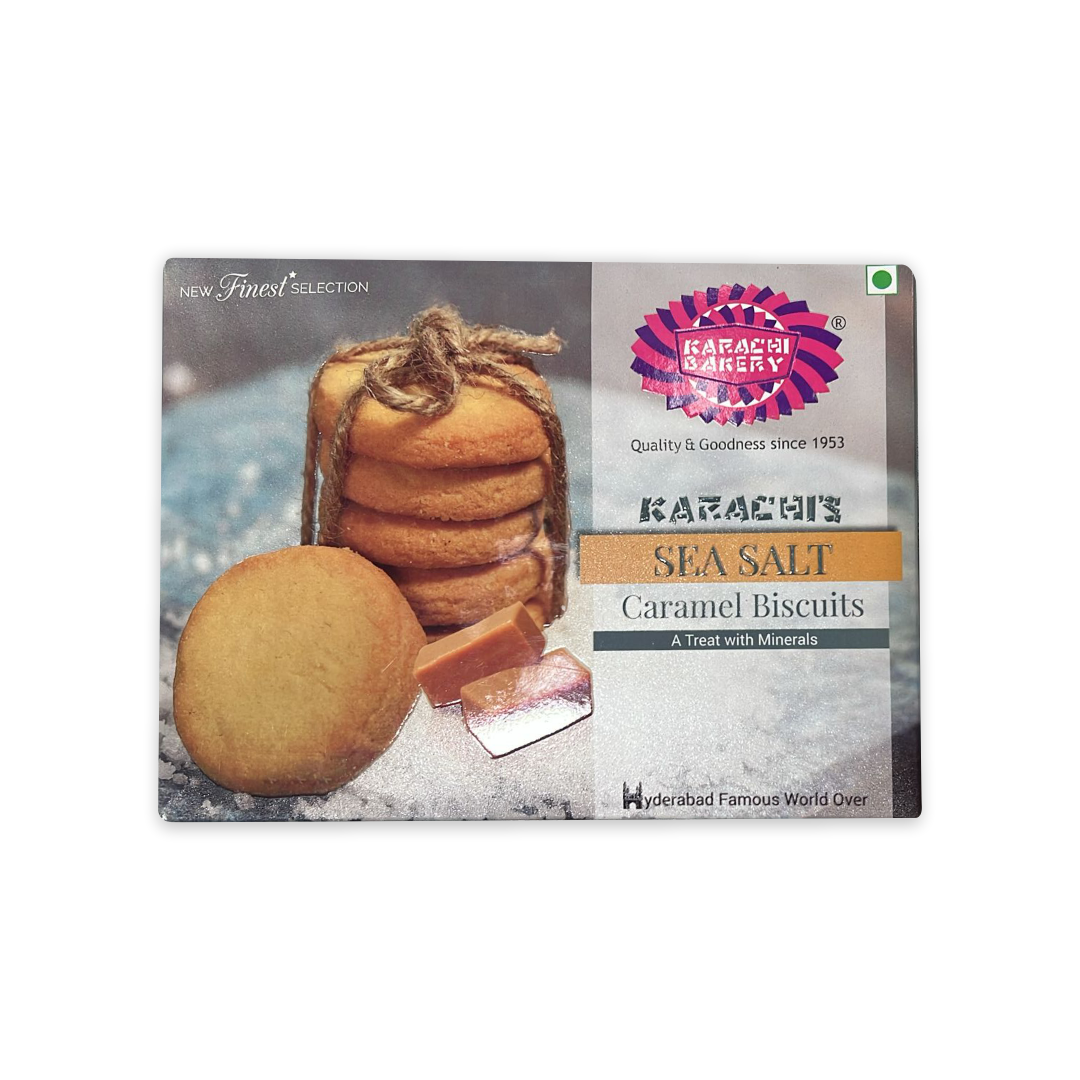 KARACHI BAKERY SEA SALT CARAMEL BISCUITS – New Indian Supermarket, Tracy