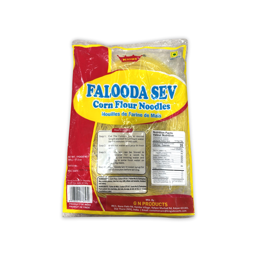 KINGS FALOODA SEV CORN FLOUR NOODLES – New Indian Supermarket, Tracy