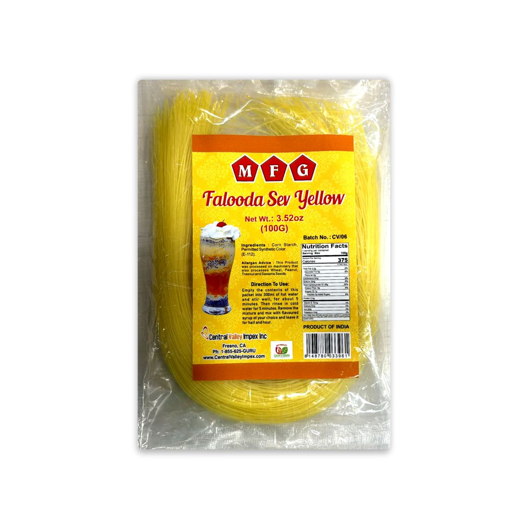 MFG FALOODA SEV YELLOW – New Indian Supermarket, Tracy