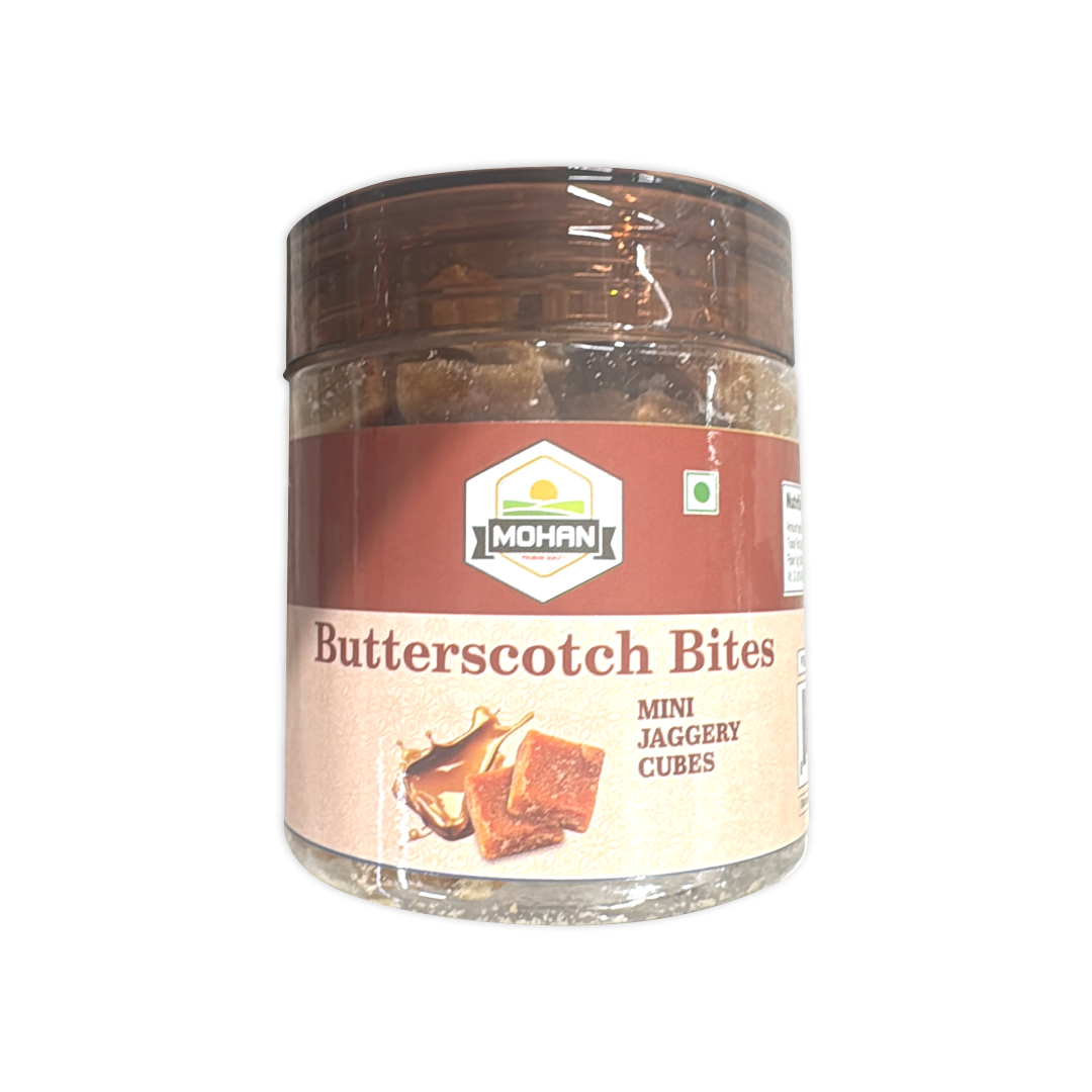 MOHAN BUTTERSCOTCH BITES (MINI JAGGERY CUBES) – New Indian Supermarket ...