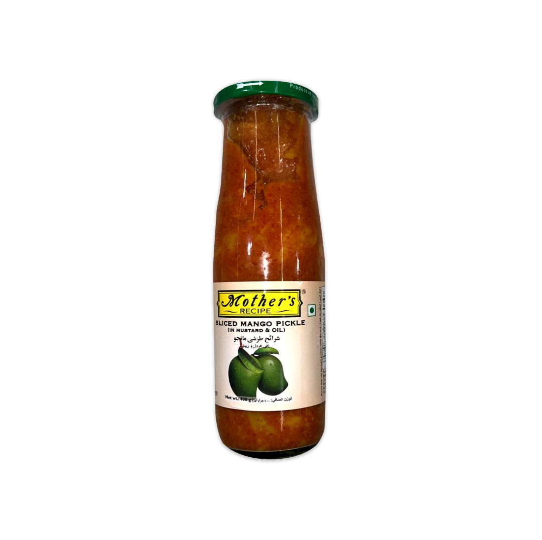 MOTHERS SLICED MANGO PICKLE (IN MUSTARD & OIL) – New Indian Supermarket ...