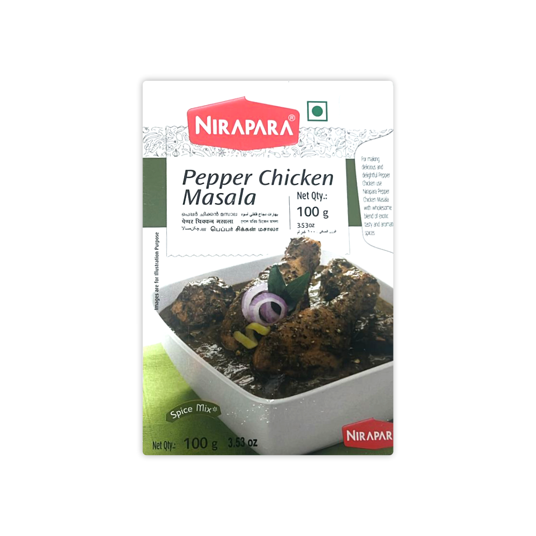 NIRAPARA PEPPER CHICKEN MASALA – New Indian Supermarket, Tracy