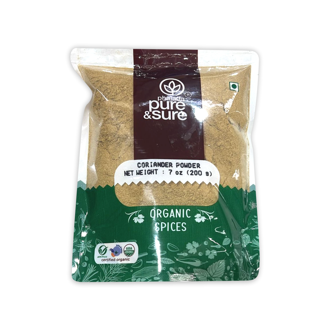 PHALADA PURE & SURE CORIANDER POWDER ORGANIC SPICES – New Indian ...