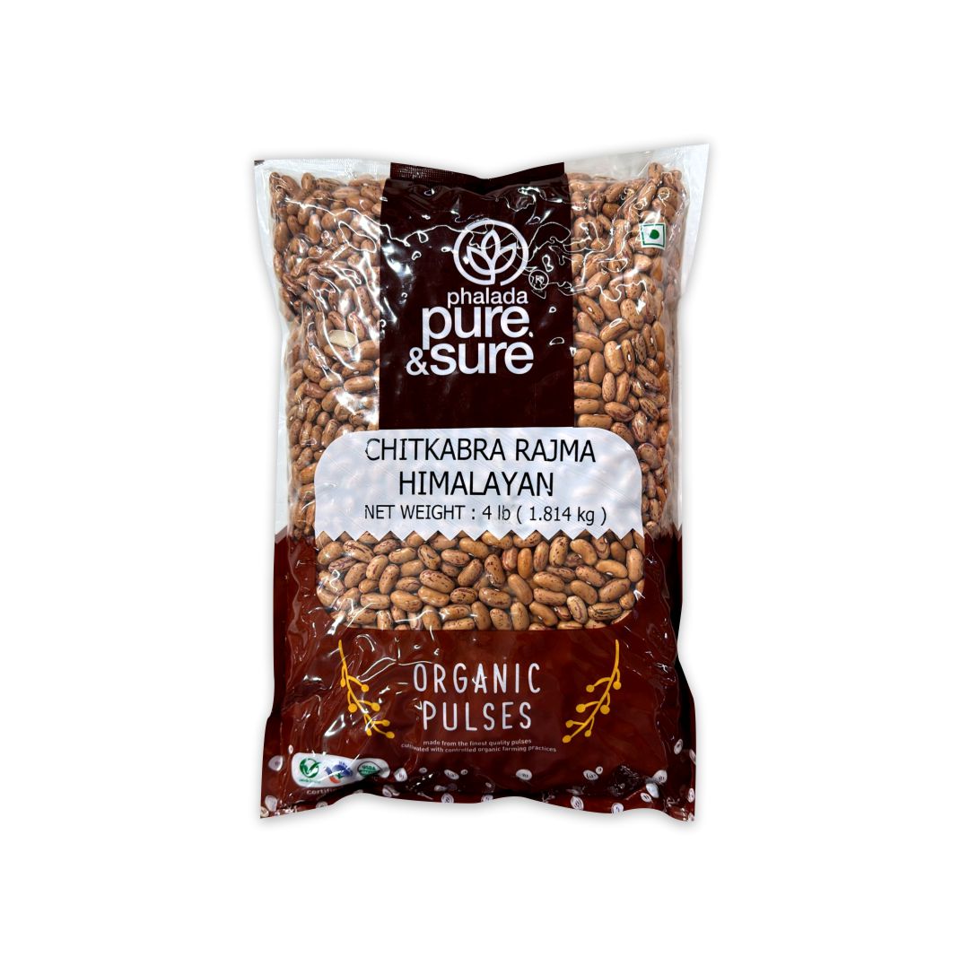 PHALADA PURE & SURE ORGANIC CHITKABRA RAJMA HIMALAYAN – New Indian ...