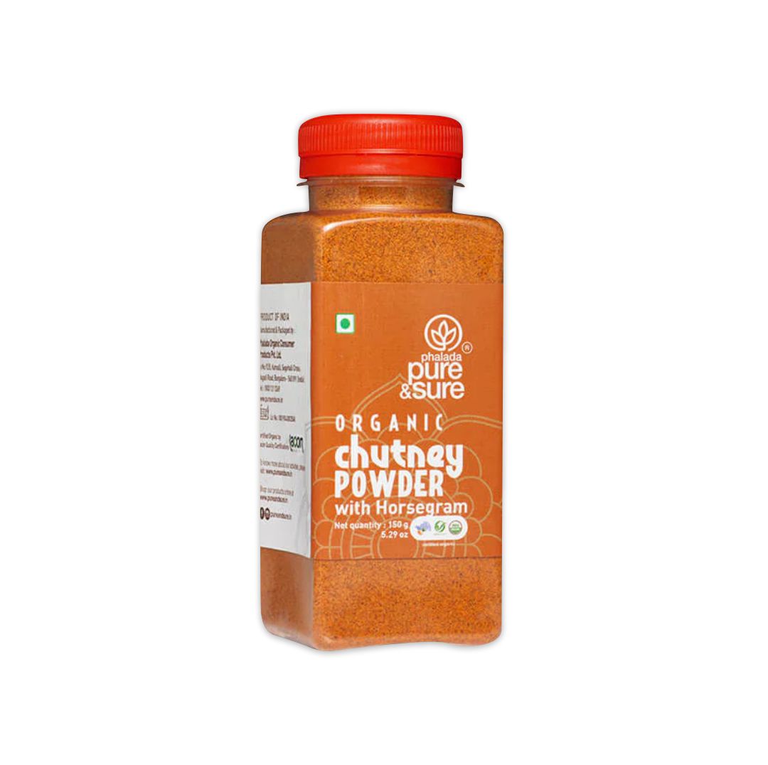 PHALADA PURE & SURE ORGANIC CHUTNEY POWDER WITH HORSEGRAM – New Indian ...
