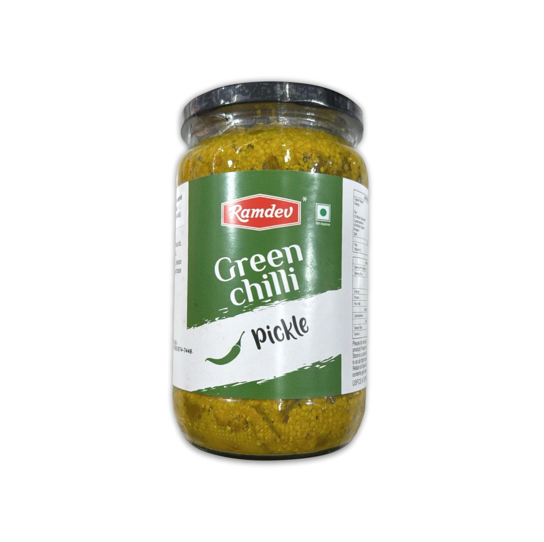 RAMDEV GREEN CHILLI PICKLE – New Indian Supermarket, Tracy