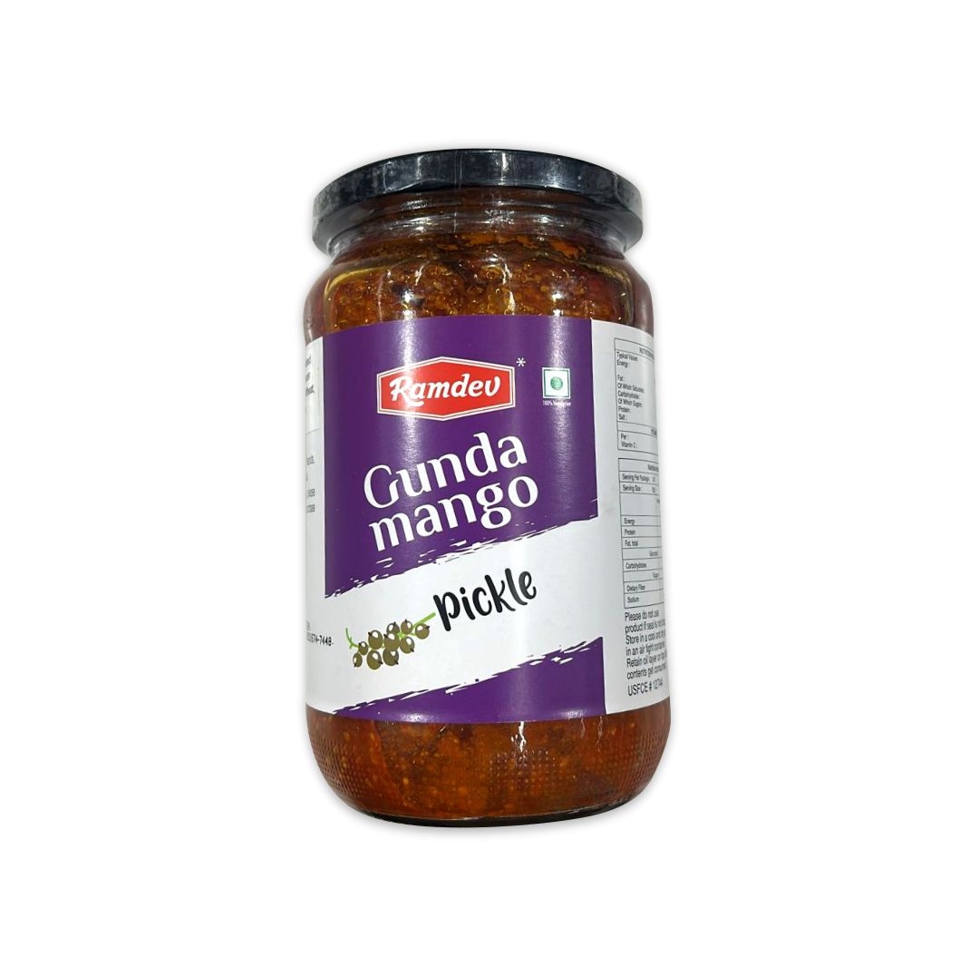 RAMDEV GUNDA MANGO PIKLE – New Indian Supermarket, Tracy