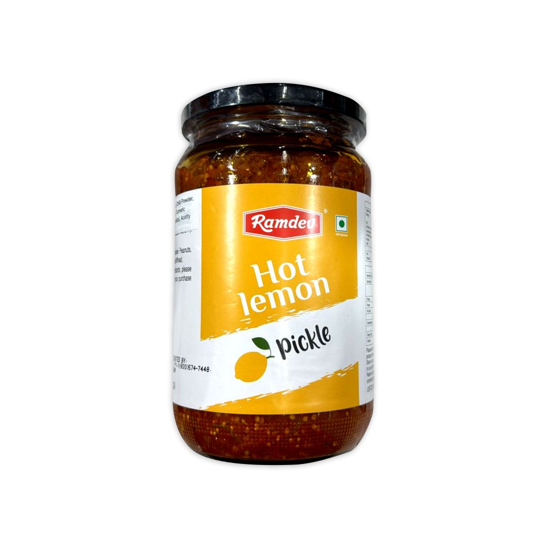 RAMDEV HOT LEMON PICKLE – New Indian Supermarket, Tracy