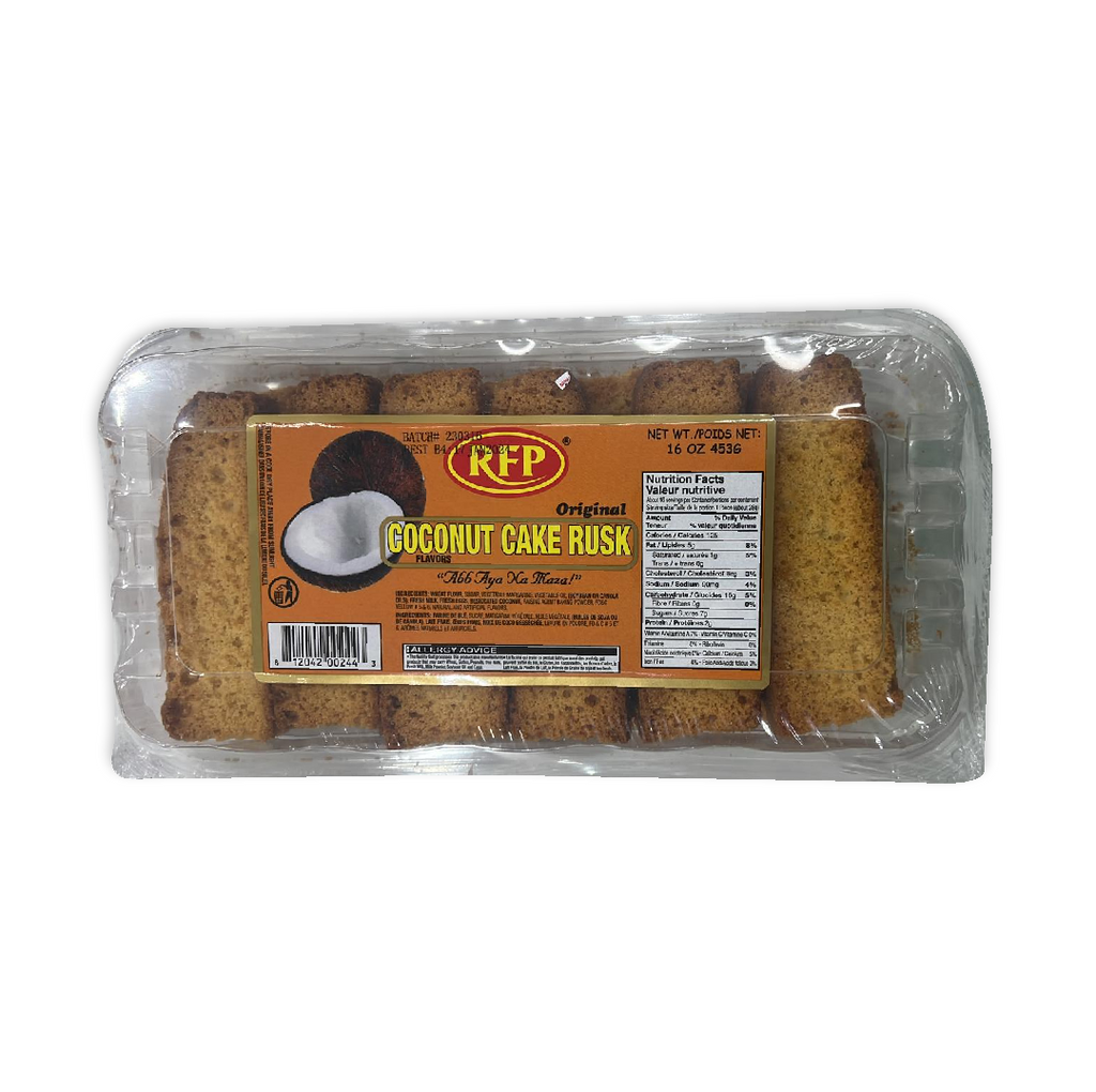 RFP ORIGINAL COCONUT CAKE RUSK – New Indian Supermarket, Tracy