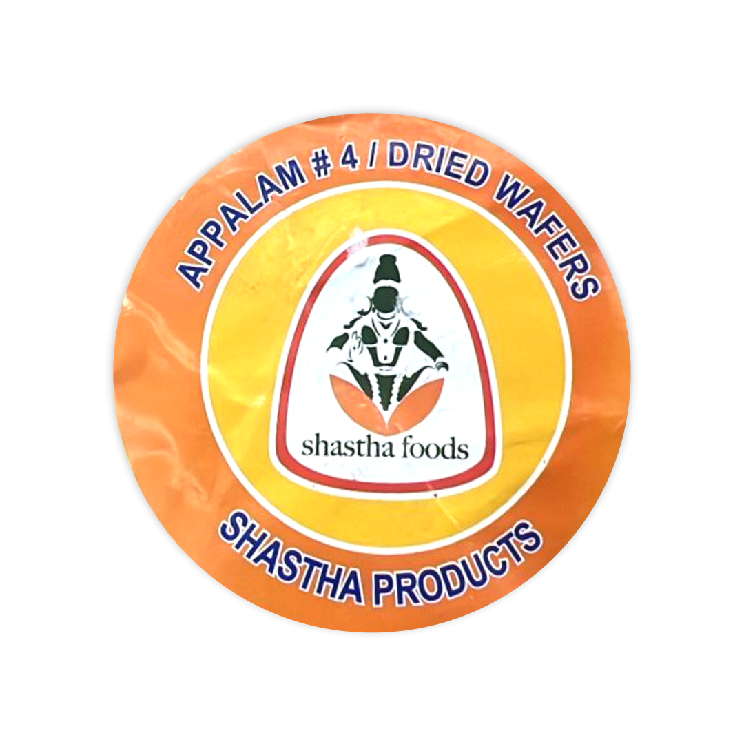 SHASTHA FOODS APPALAM # 4 / DRIED WAFERS – New Indian Supermarket, Tracy