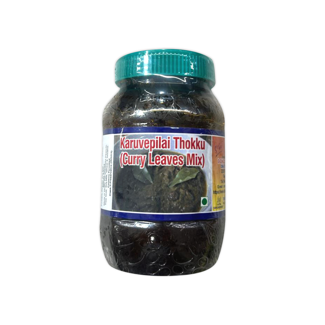 SHASTHA KARUVEPILAI THOKKU (CURRY LEAVES MIX) – New Indian Supermarket ...
