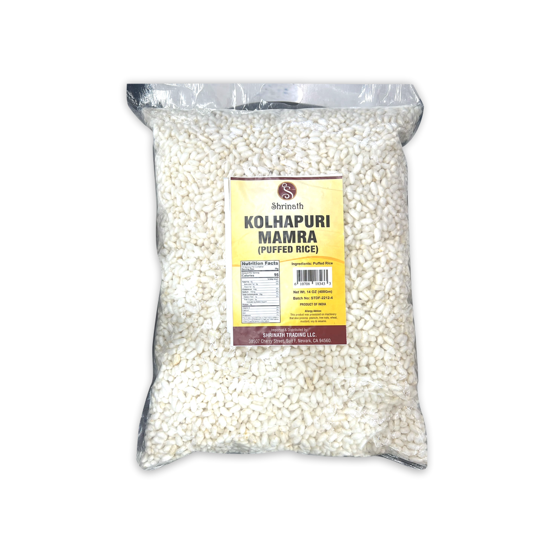 SHRINATH KOLHAPURI MAMRA ( PUFFED RICE ) – New Indian Supermarket, Tracy