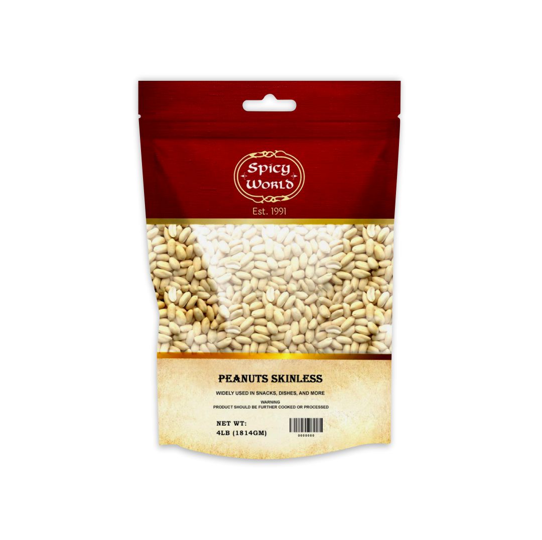 SPICY WORLD PEANUTS SKINLESS – New Indian Supermarket, Tracy