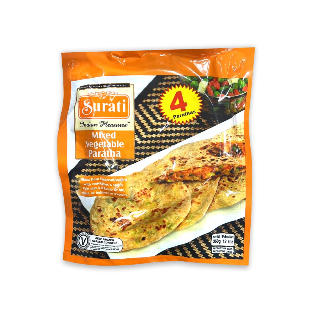 SURATI MIXED VEGETABLE PARATHA – New Indian Supermarket, Tracy