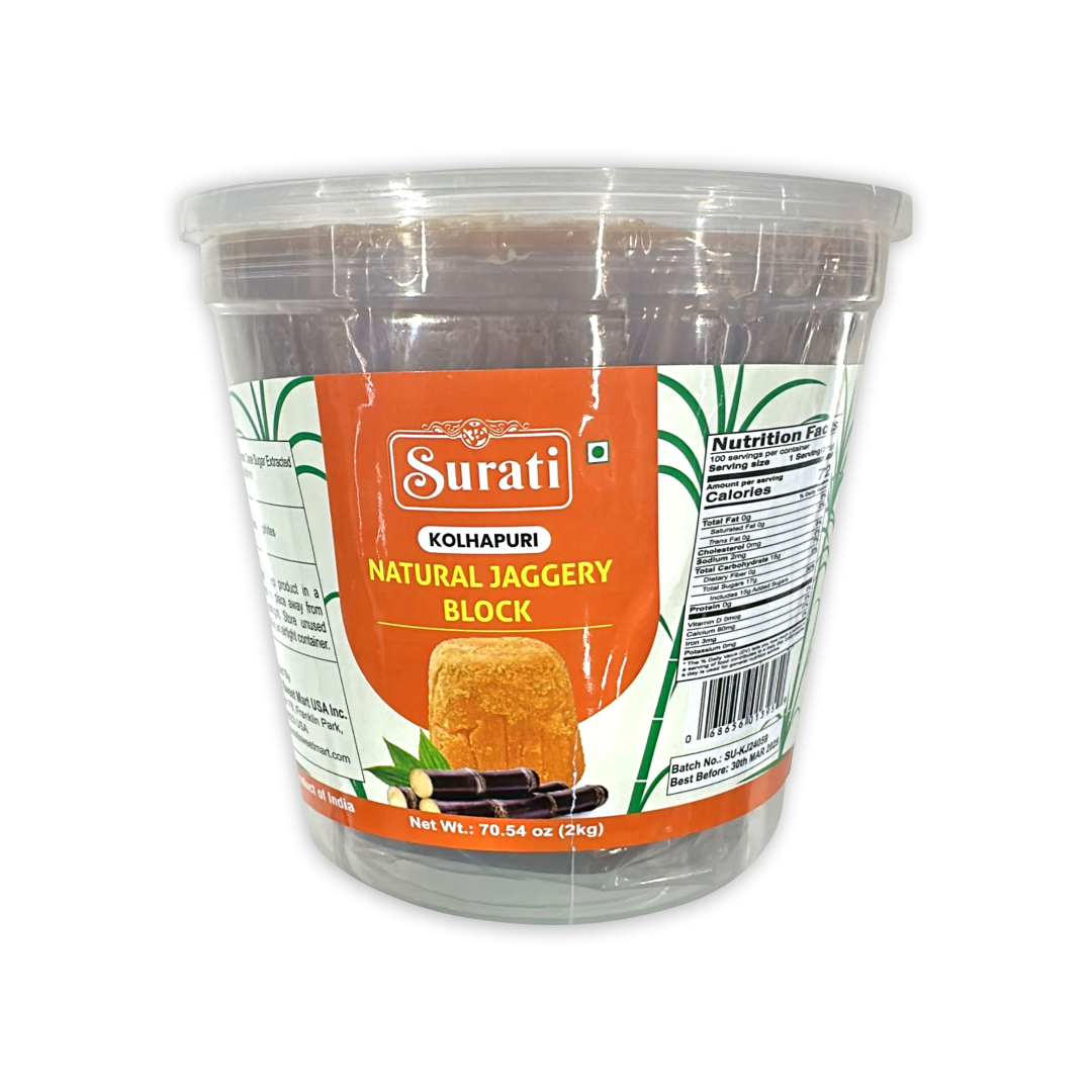 SURATI NATURAL JAGGERY BLOCK – New Indian Supermarket, Tracy