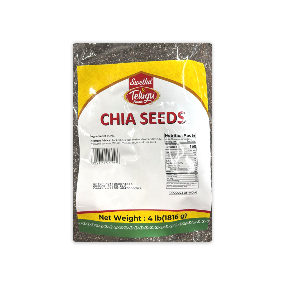 SWETHA CHIA SEEDS – New Indian Supermarket, Tracy
