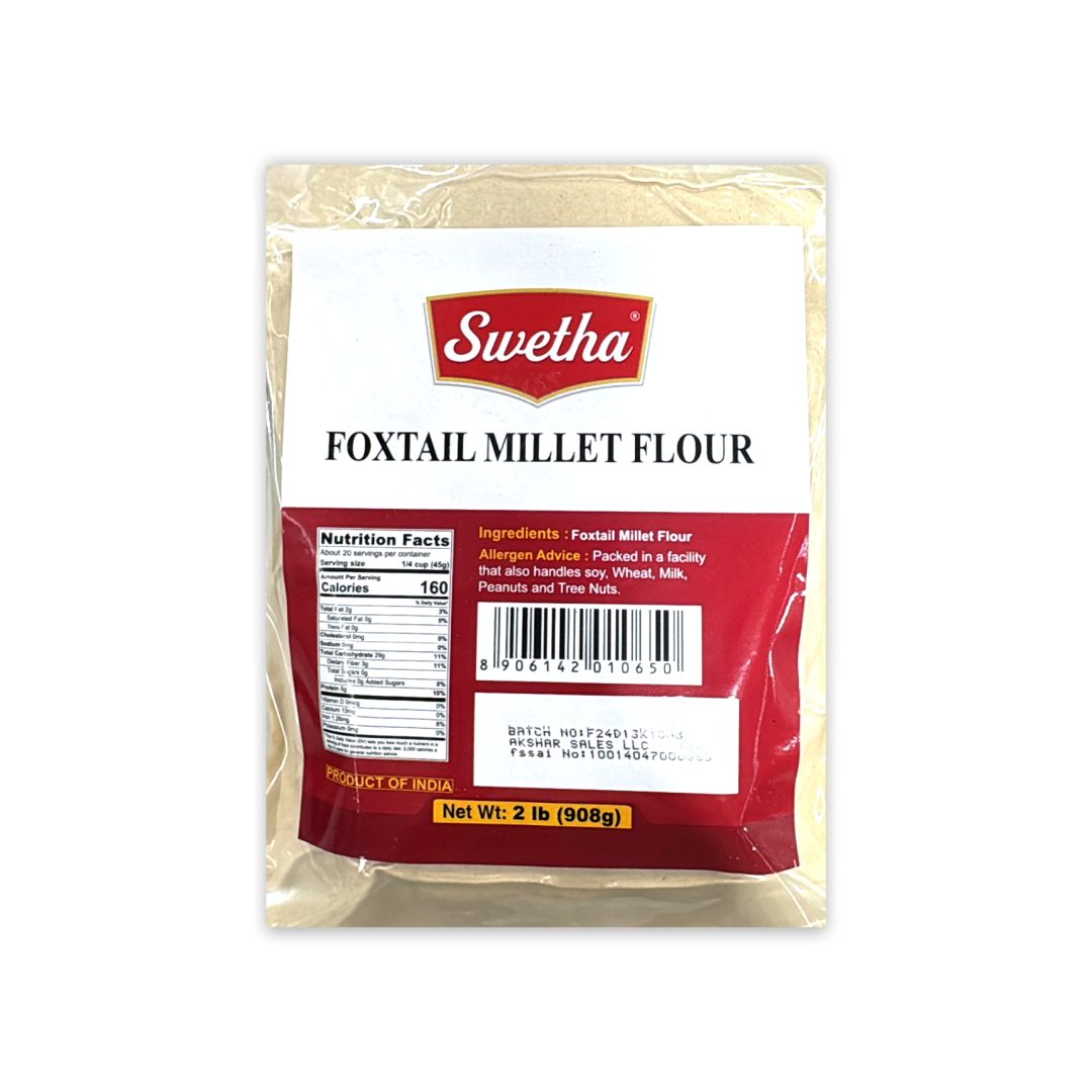 SWETHA FOXTAIL MILLET FLOUR – New Indian Supermarket, Tracy