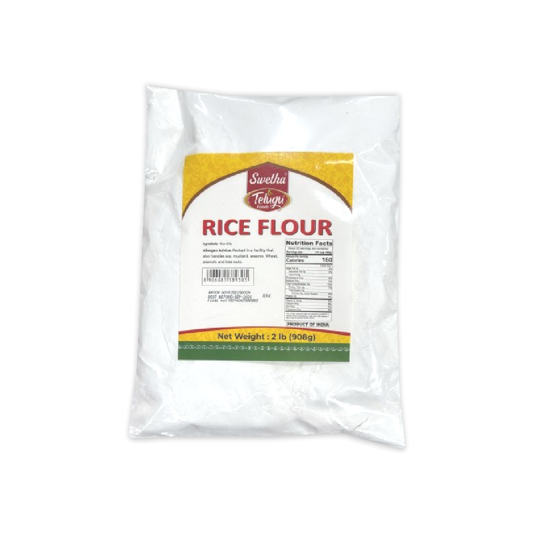 SWETHA TELGU RICE FLOUR 2 LB – New Indian Supermarket, Tracy