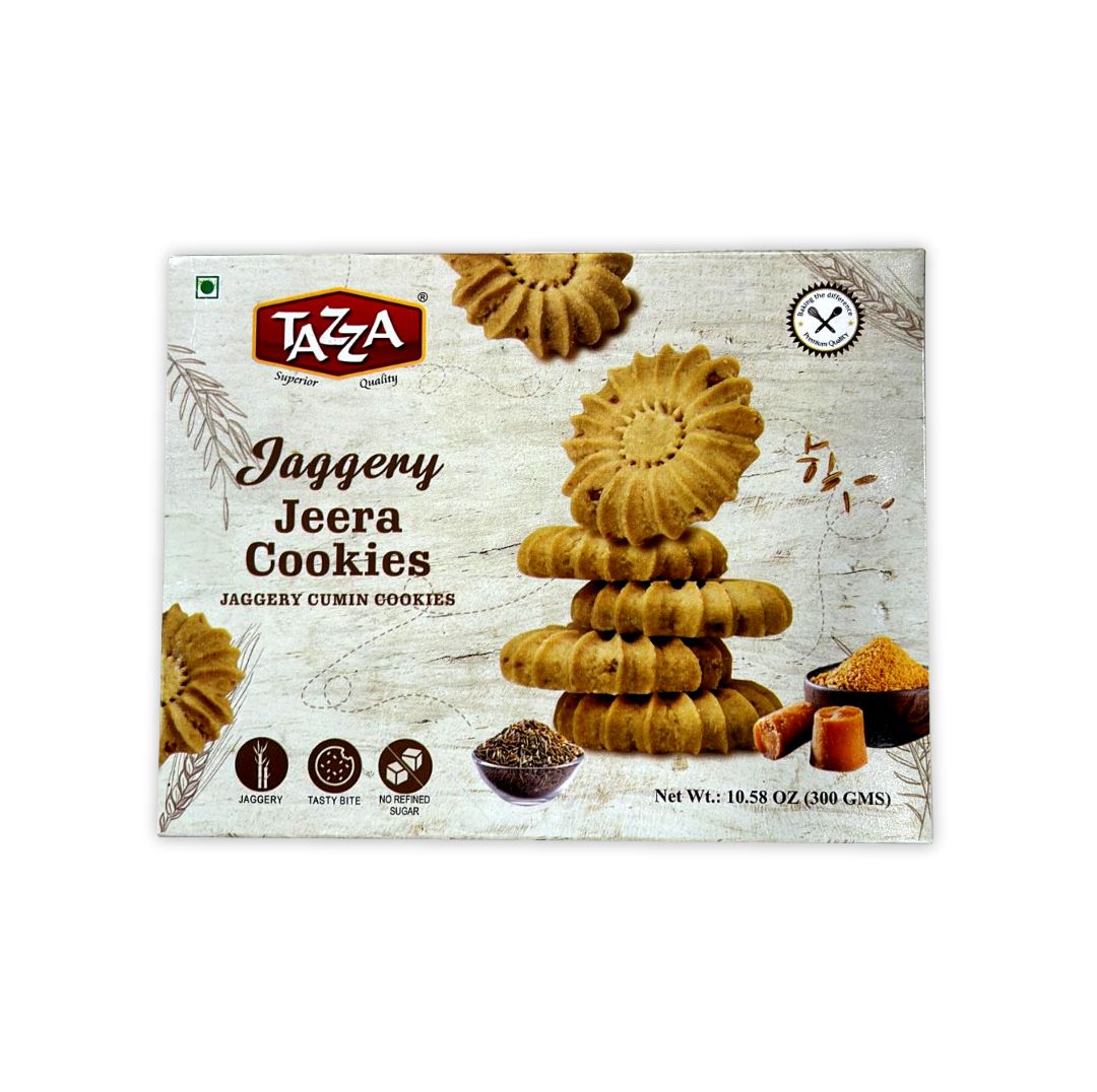 TAZZA JAGGENY JEERA COOKIES – New Indian Supermarket, Tracy