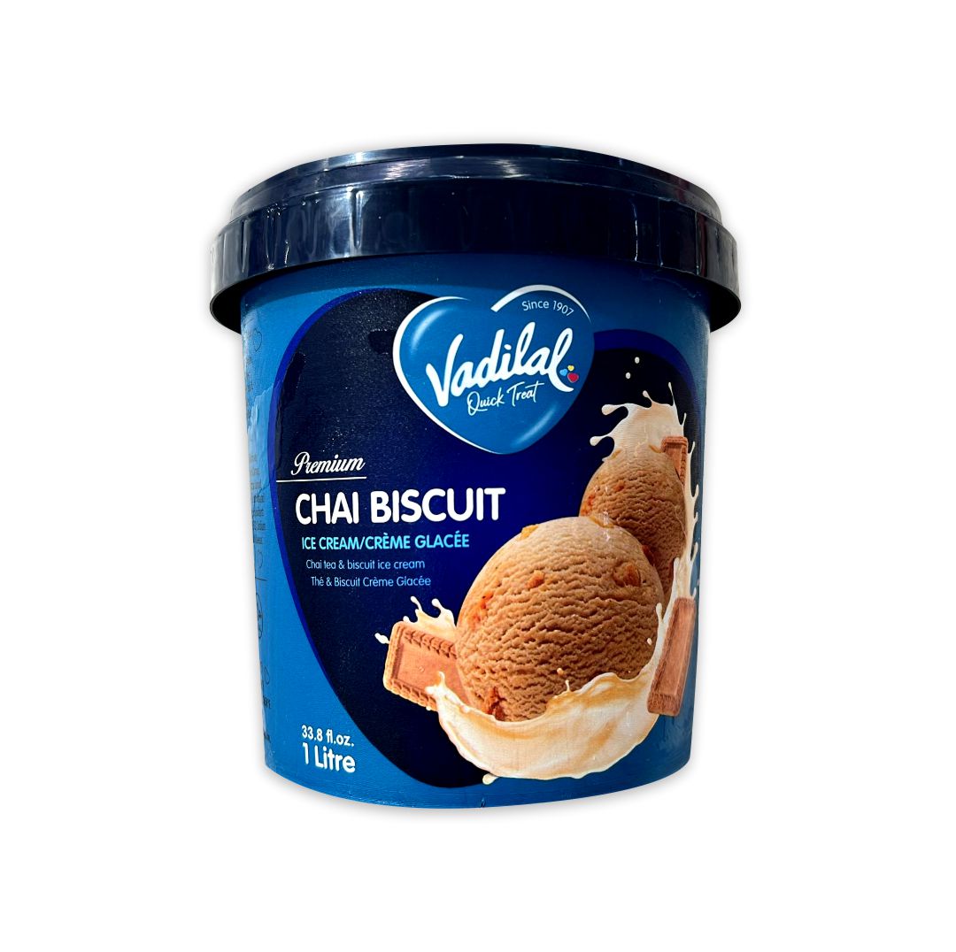 VADILAL CHAI BISCUIT ICE CREAM – New Indian Supermarket, Tracy VADILAL CHAI BISCUIT ICE CREAM – New Indian Supermarket, Tracy