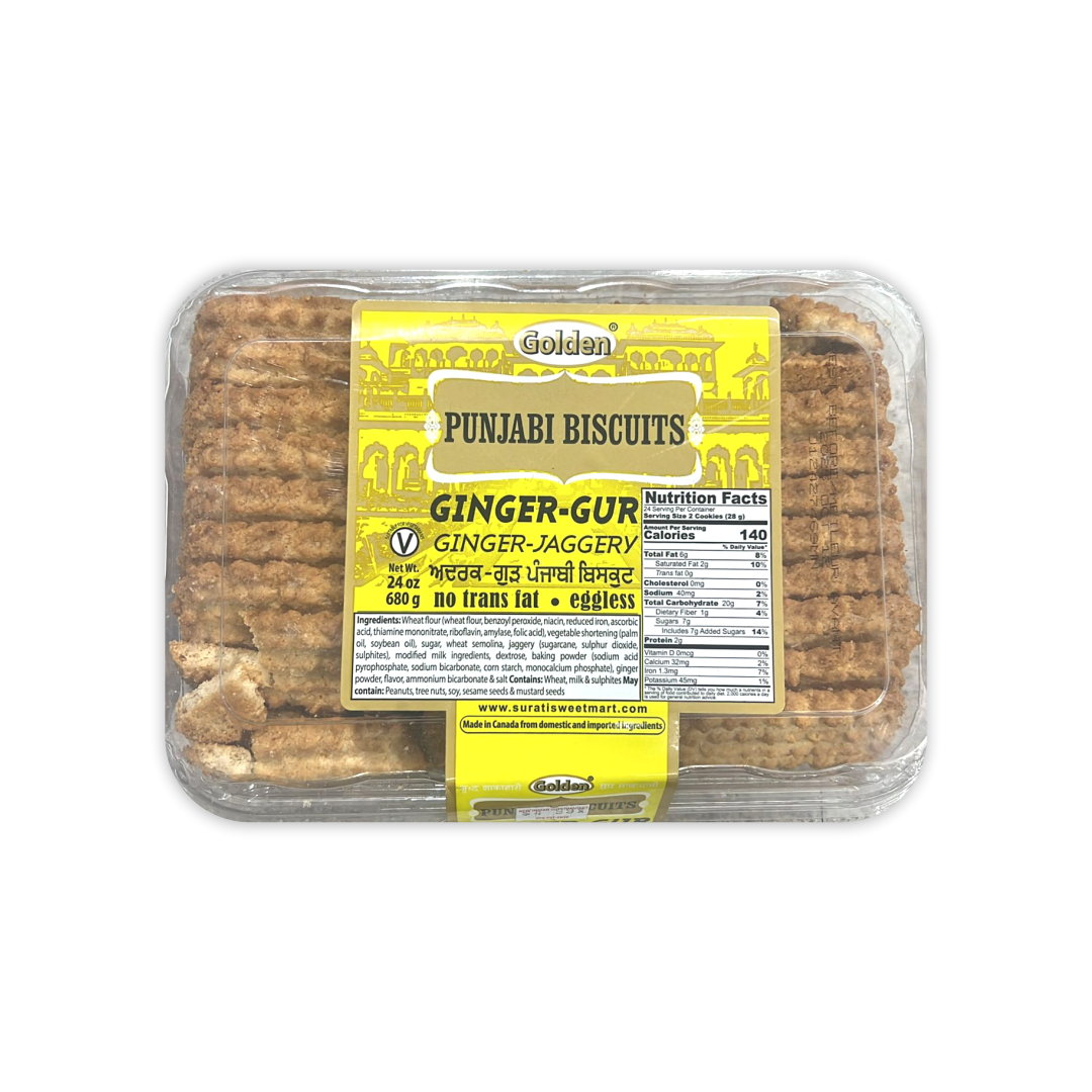 GOLDEN PUNJABI BISCUITS GINGER GUR – New Indian Supermarket, Tracy