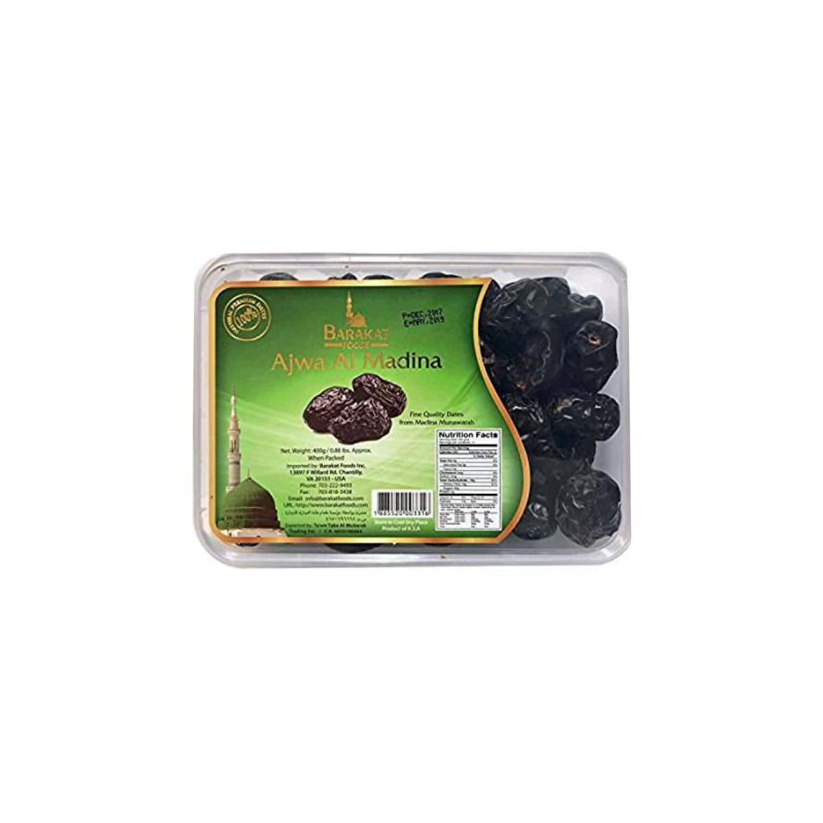 BARKAT AJWA AL MADINA DATES – New Indian Supermarket, Tracy