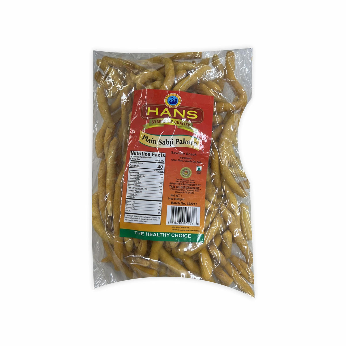 HANS PLAIN SABJI PAKORA – New Indian Supermarket, Tracy