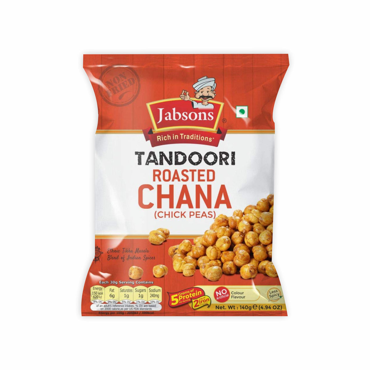 JABSONS ROASTED TANDOORI CHANA – New Indian Supermarket, Tracy