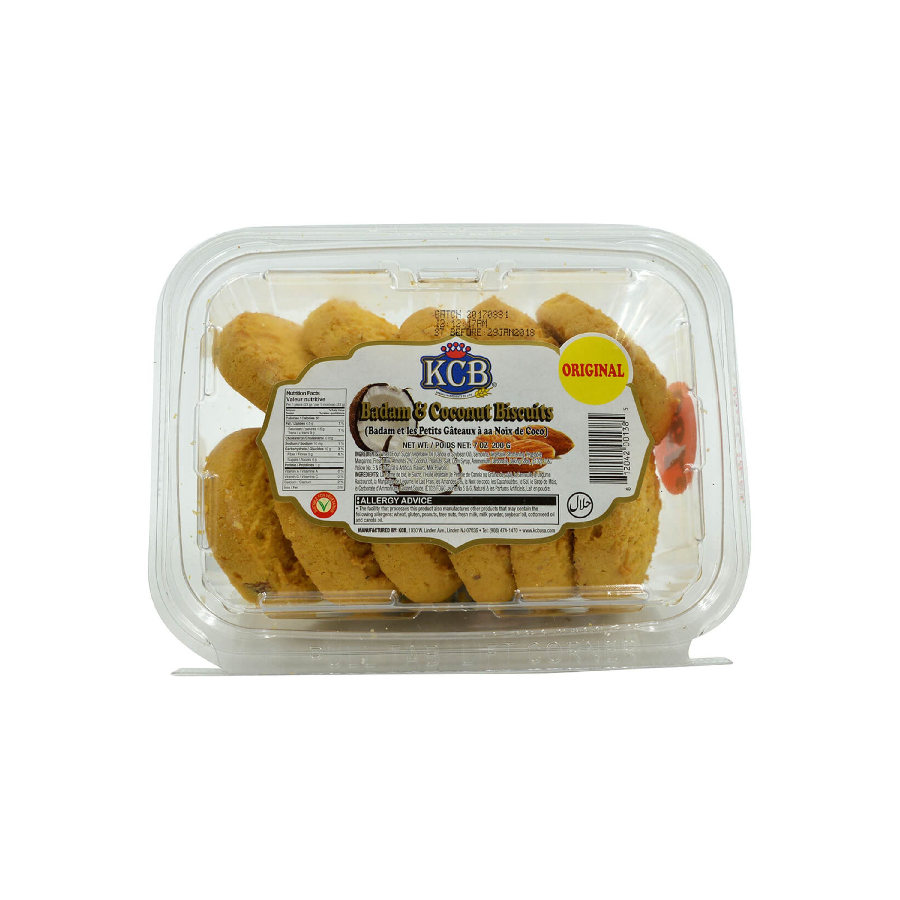 KCB BADAM COCONUT BISCUIT – New Indian Supermarket, Tracy