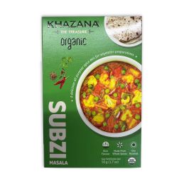 KHAZANA ORGANIC SUBZI MASALA – New Indian Supermarket, Tracy