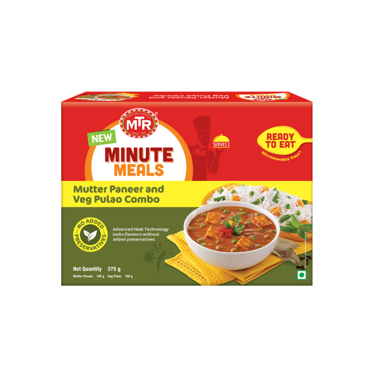 MTR MUTTER PANEER & PULAO – New Indian Supermarket, Tracy