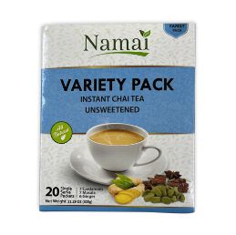 NAMAI VARIETY PACK INSTANT CHAI TEA UNSWEETENED – New Indian ...