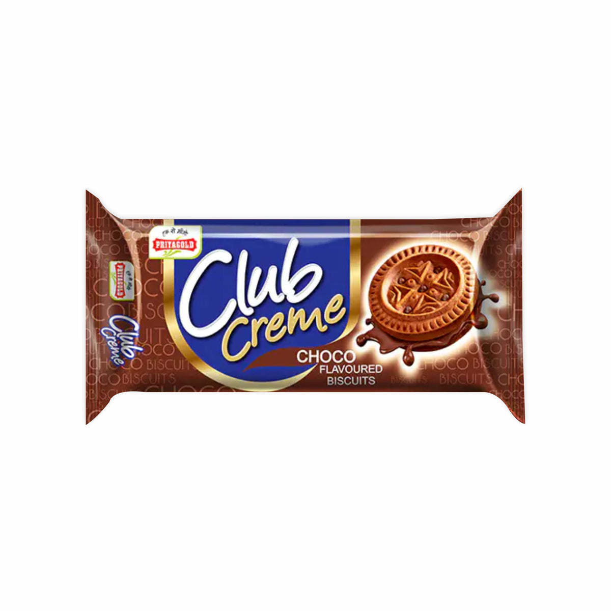 PRIYAGOLD CLUB CREME CHOCOLATE FLAVOUR BISCUIT PACK OF 10 – New Indian ...