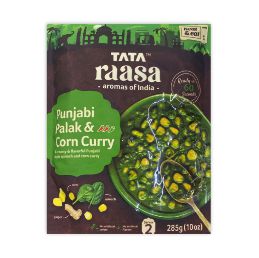 TATA RAASA PUNJABI PALAK & CORN CURRY – New Indian Supermarket, Tracy
